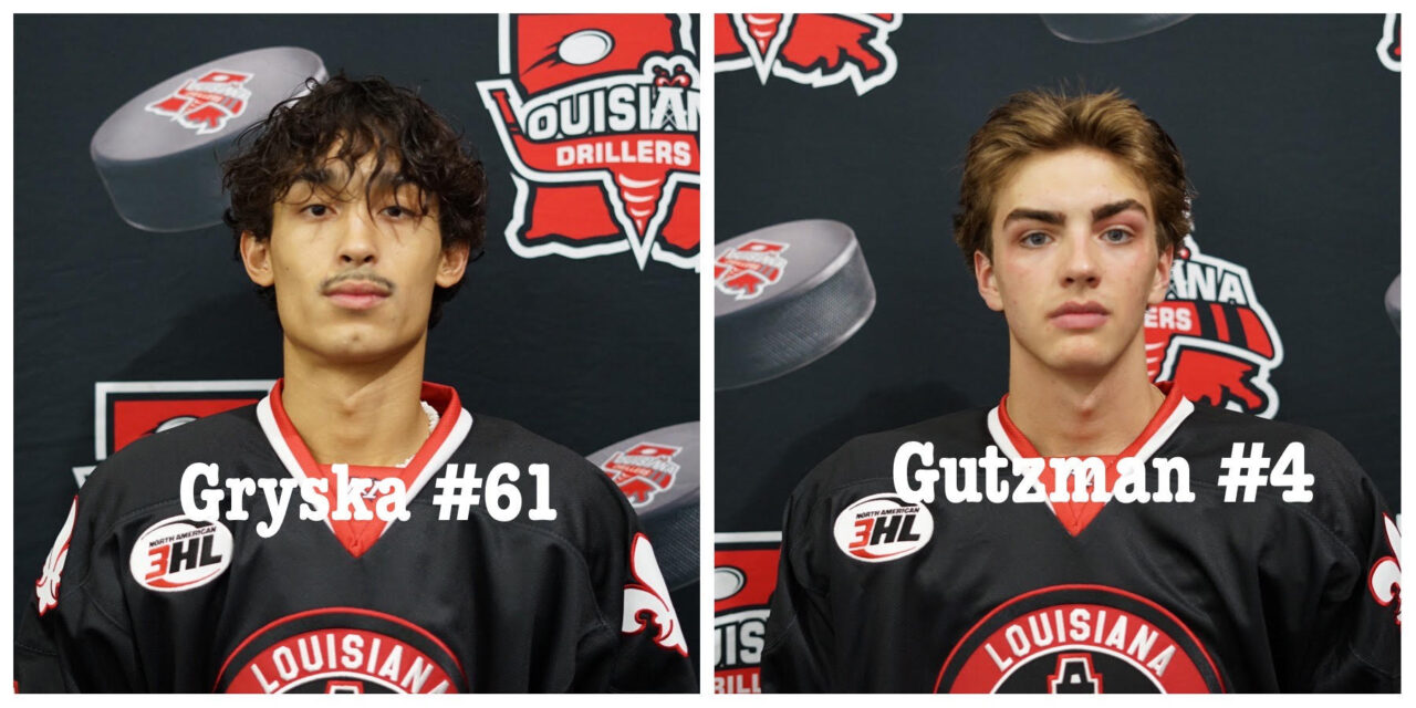 Cheeno Gryska and Kolt Gutzman sign with the Drillers! | LOUISIANA DRILLERS